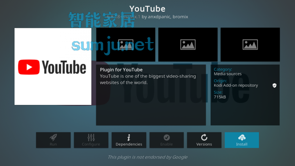 Kodi 使用官方YouTube插件的正确方法，YouTube API v3配置kodi 方法。（2022） – 书山有路勤为径