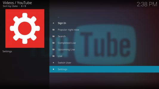 Kodi 使用官方YouTube插件的正确方法，YouTube API v3配置kodi 方法。（2022） – 书山有路勤为径