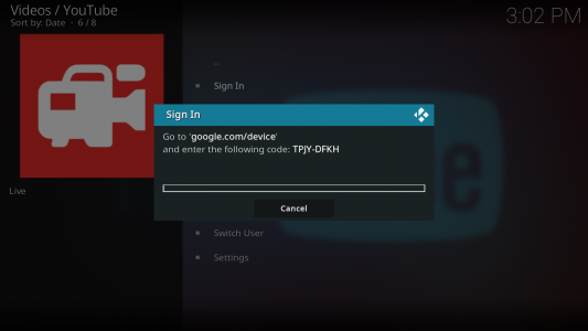 Kodi 使用官方YouTube插件的正确方法，YouTube API v3配置kodi 方法。（2022） – 书山有路勤为径